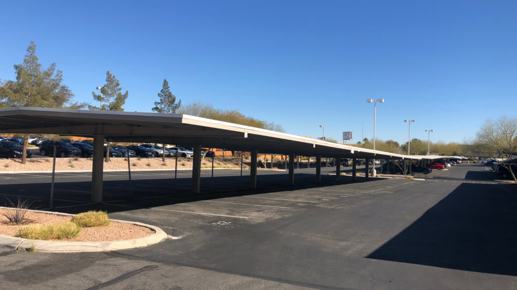 Cobertura de Garagem - Luxtal